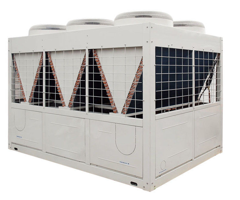 30 - 250kw R410a เครื่องทําความเย็นแบบโมดูลแบบเย็นด้วยอากาศ